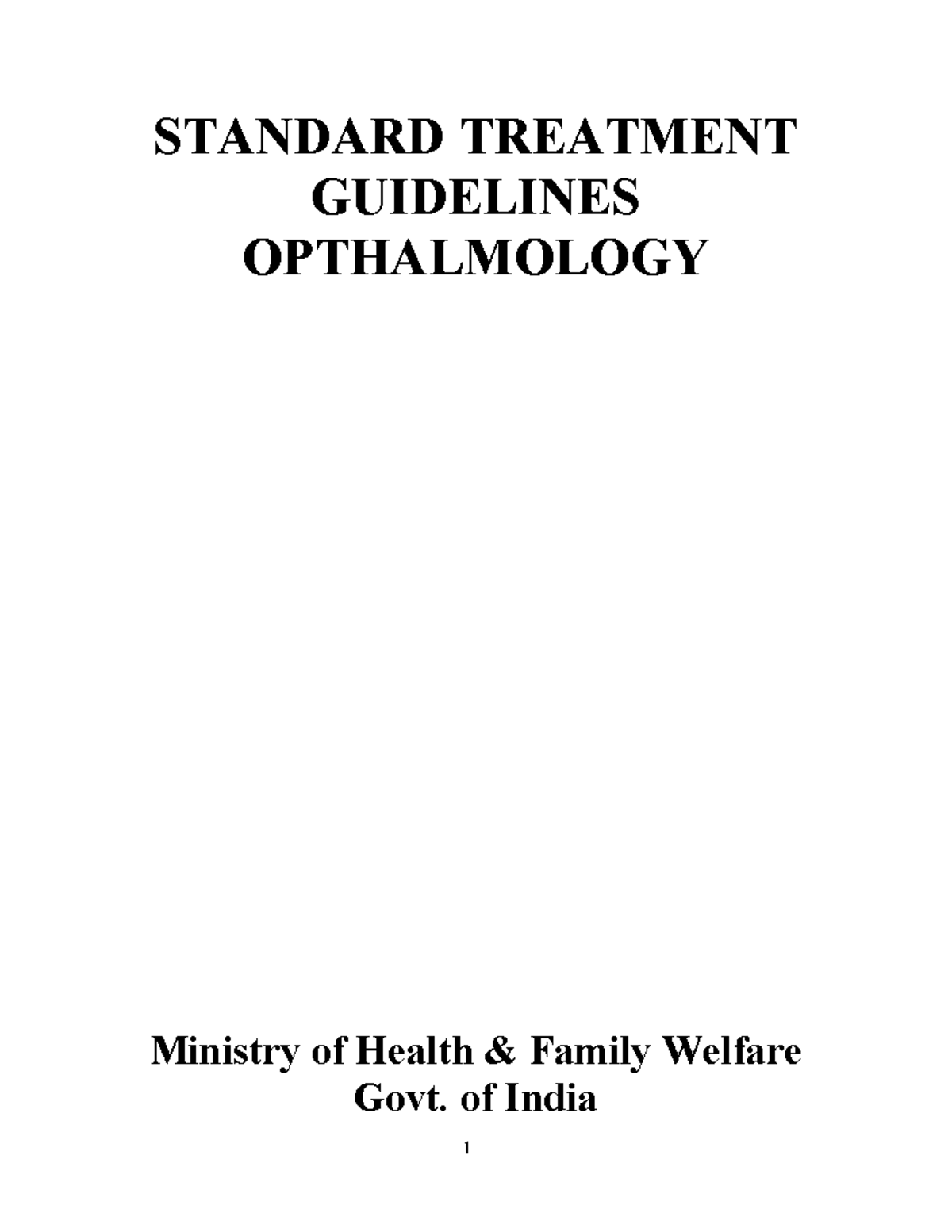 05. Standard Treatment Guidelines Opthalmology Author Dr. Venkatesh ...