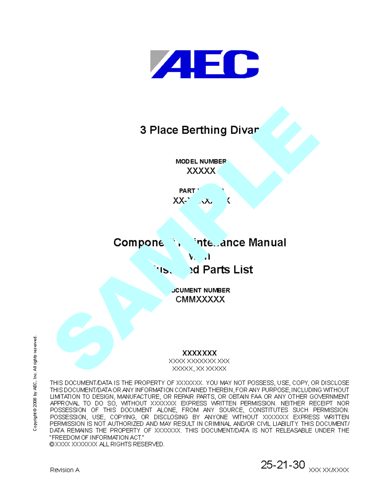 CMM sample - Component Maintenance Manual with Illustrated Parts List ...