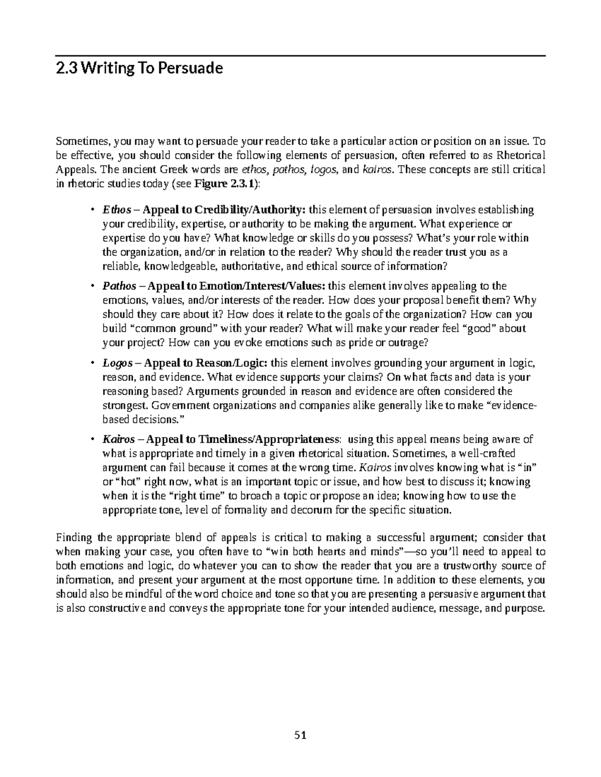 TWE-2 - Lecture Summary - 2 Writing To Persuade Sometimes, you may want ...