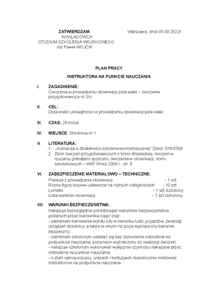Budowa oraz współdziałanie części i mechanizmów karabinka MSBS GROT ...