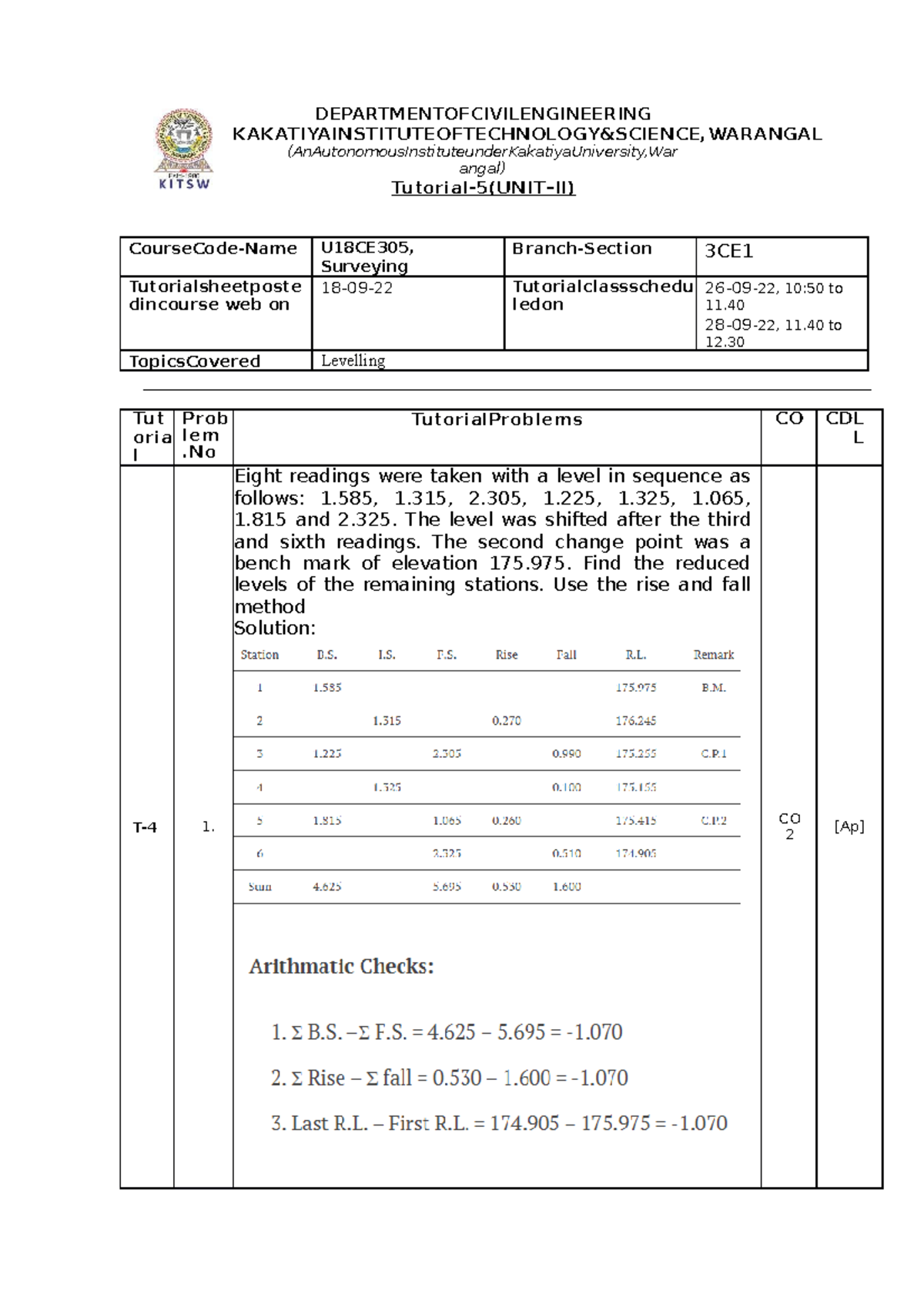 Sur T-5 Key - Important notes on Advance data structure ...