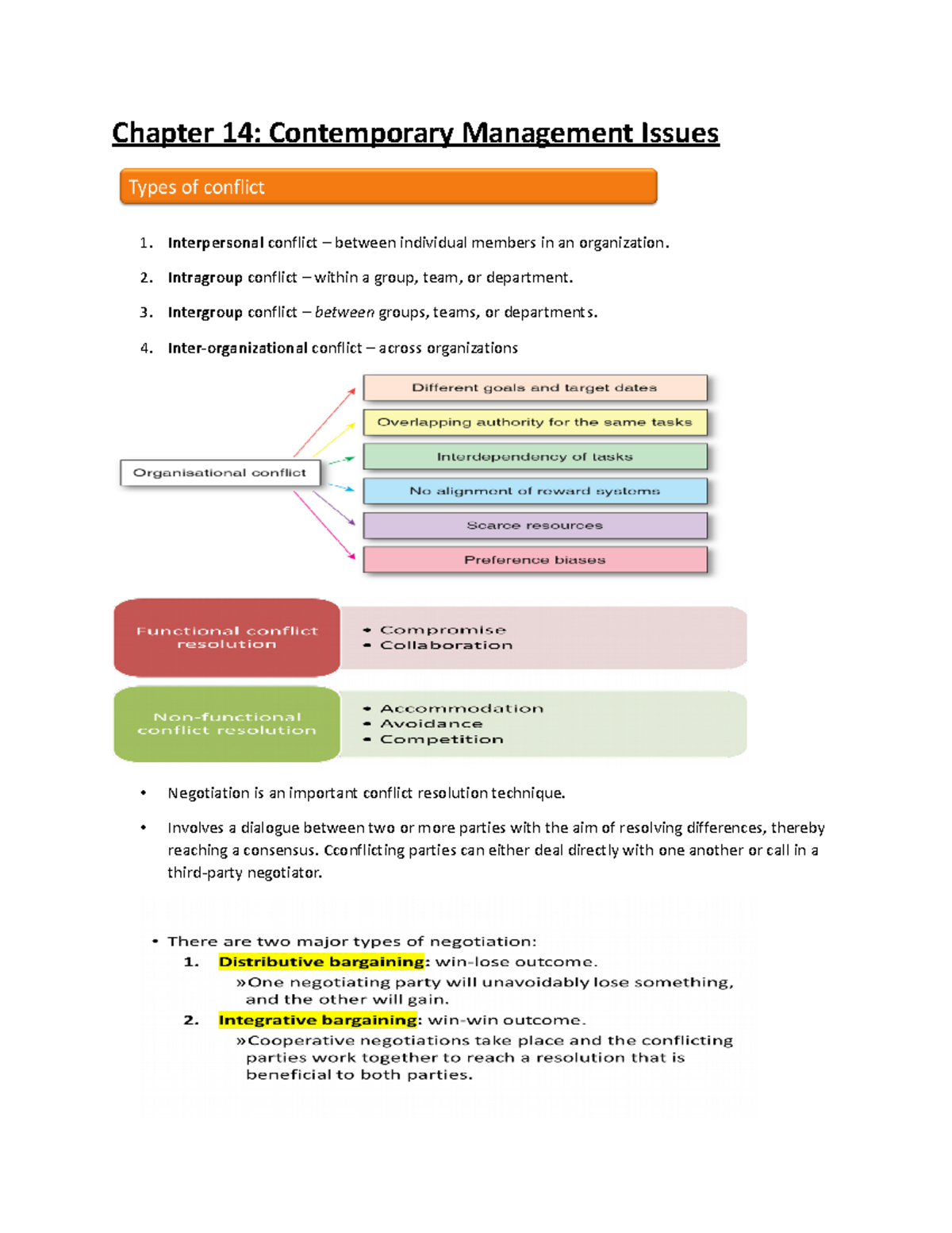 Chapter 14 Contemporary Management Issues - Chapter 14: Contemporary ...