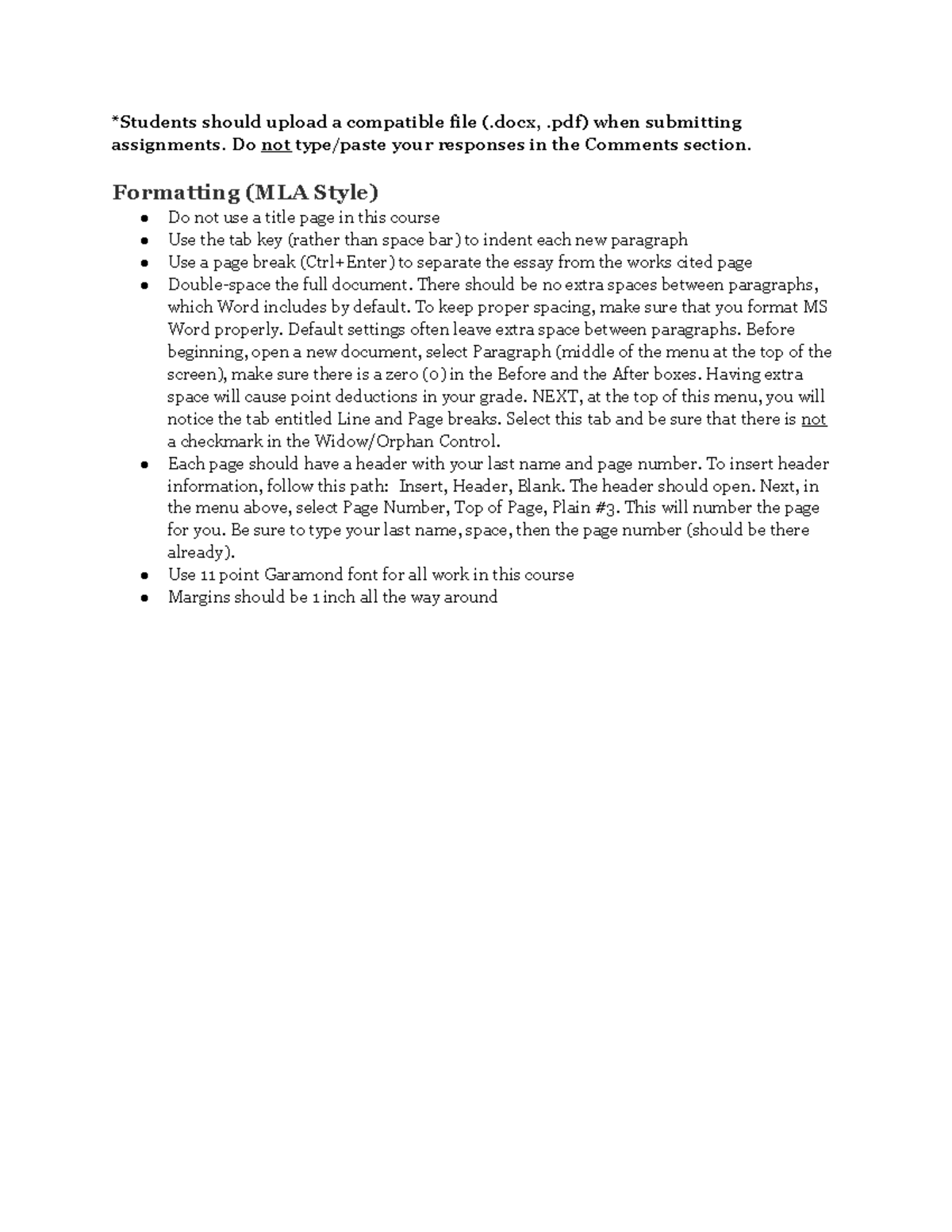 Academic Style and Structure - *Students should upload a compatible file (.docx, .pdf) when ...