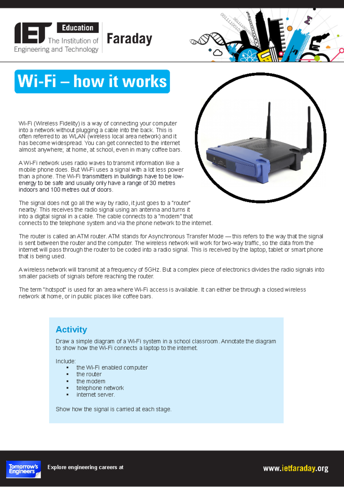 37046-Handout-Wifi How It Works Final - Explore engineering careers at ...