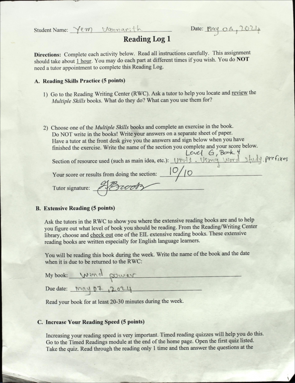 Inbound 8145651524915905442 - Student Name: Ve/iT) \Vcfy»Yi 1 k. Date ...