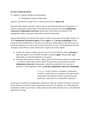 MGT 2000 Module 5 Notes - Madrid Study Abroad SLU - Chapter 20 (31 ...
