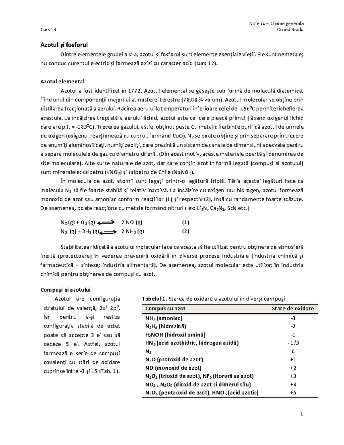 Curs13 Azotul si fosforul 2019 - Warning: TT: undefined function: 32 ...