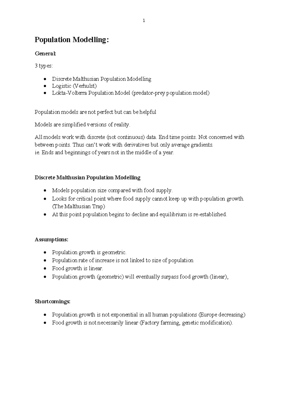 Population Modelling Workbook 2020 Population Modelling General 3