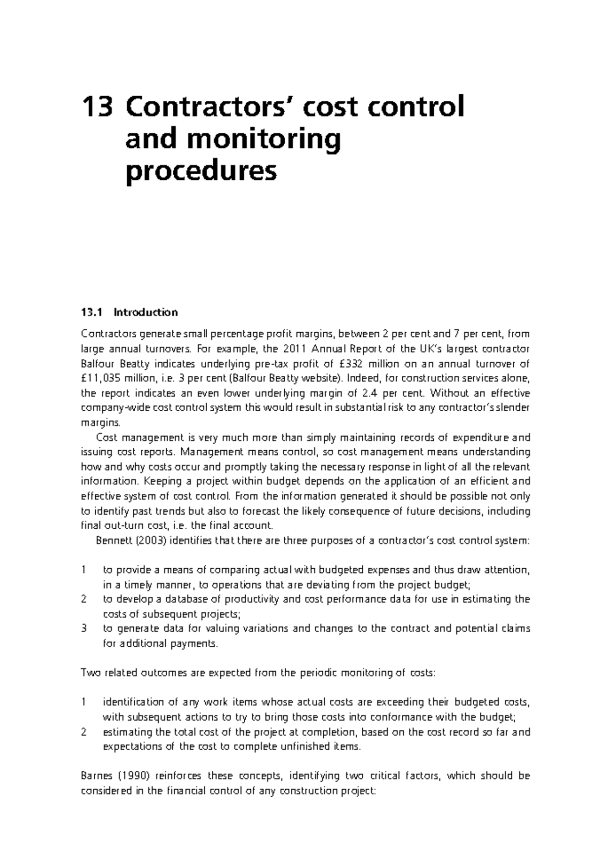 Keith Potts,Nii Ankrah - Construction Cost Management Contractors’ cost ...