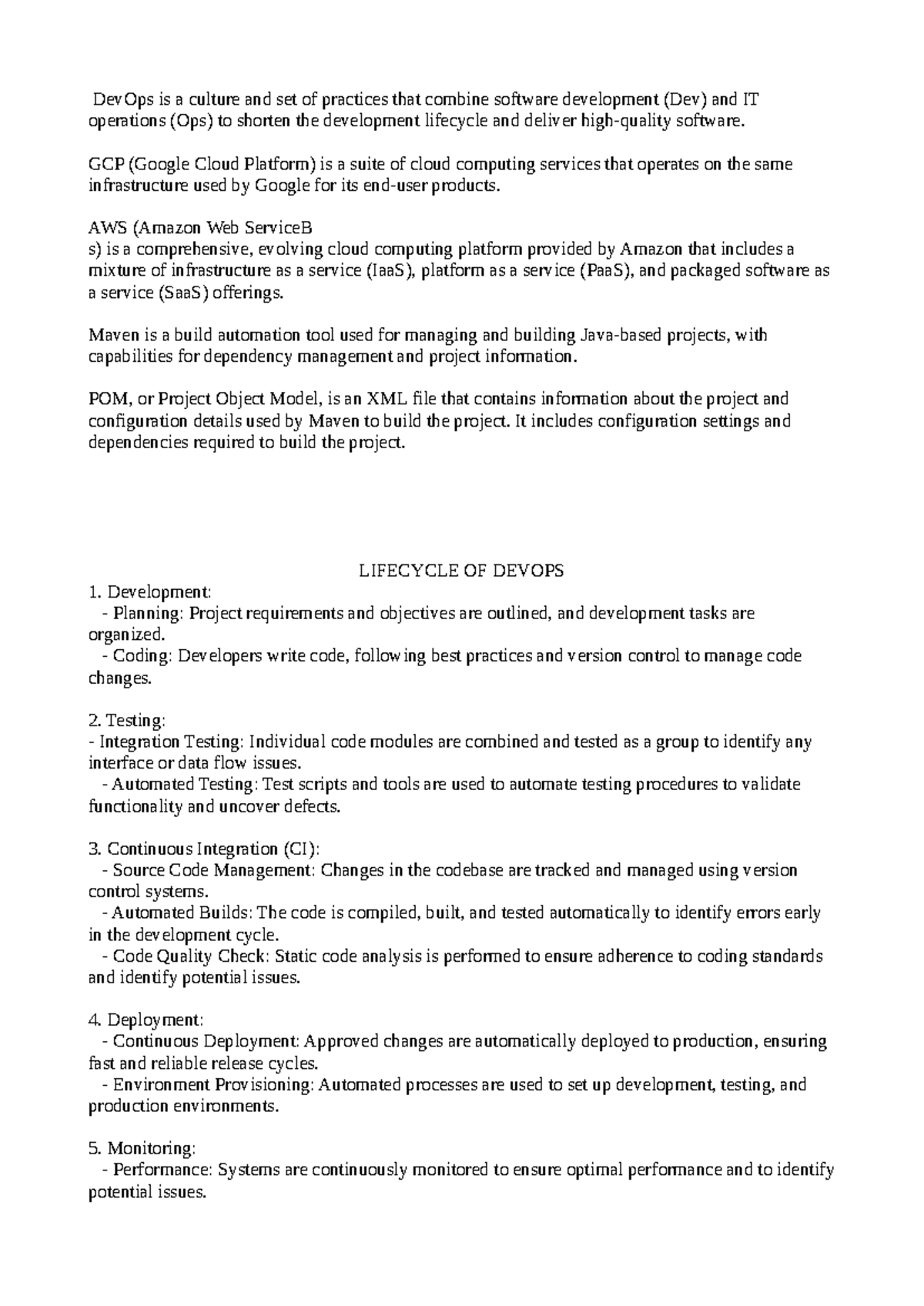 Dev Ops Devops Is A Culture And Set Of Practices That Combine Software Development Dev And