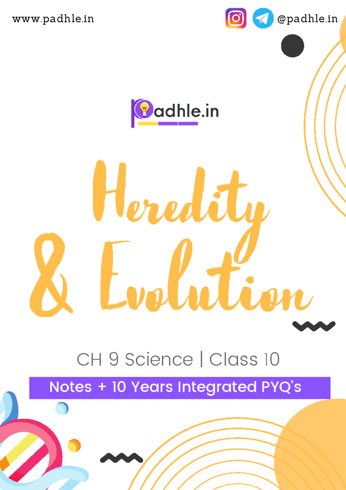 Padhle 10th - Heredity & Evolution - Heredity & Evolution CH 9 Science ...