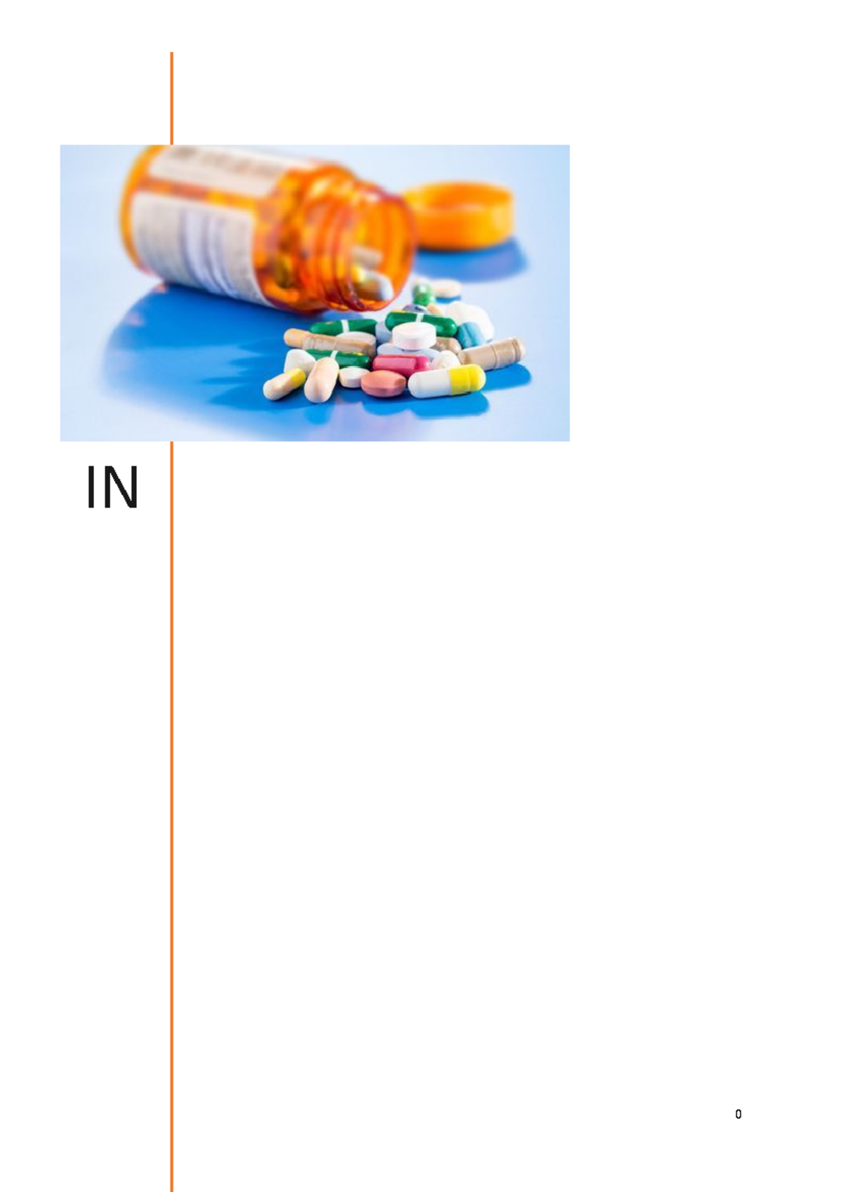 Introduction TO DRUG - IN I. MEDICINE OR DRUG I Definition of a drug A ...