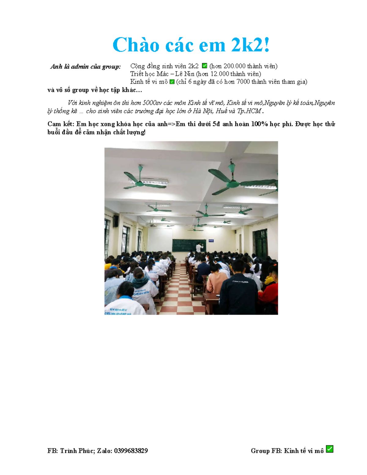 Trc nghim Kinh t vi mo - fffff - Chào các em 2k2! Anh là admin của ...