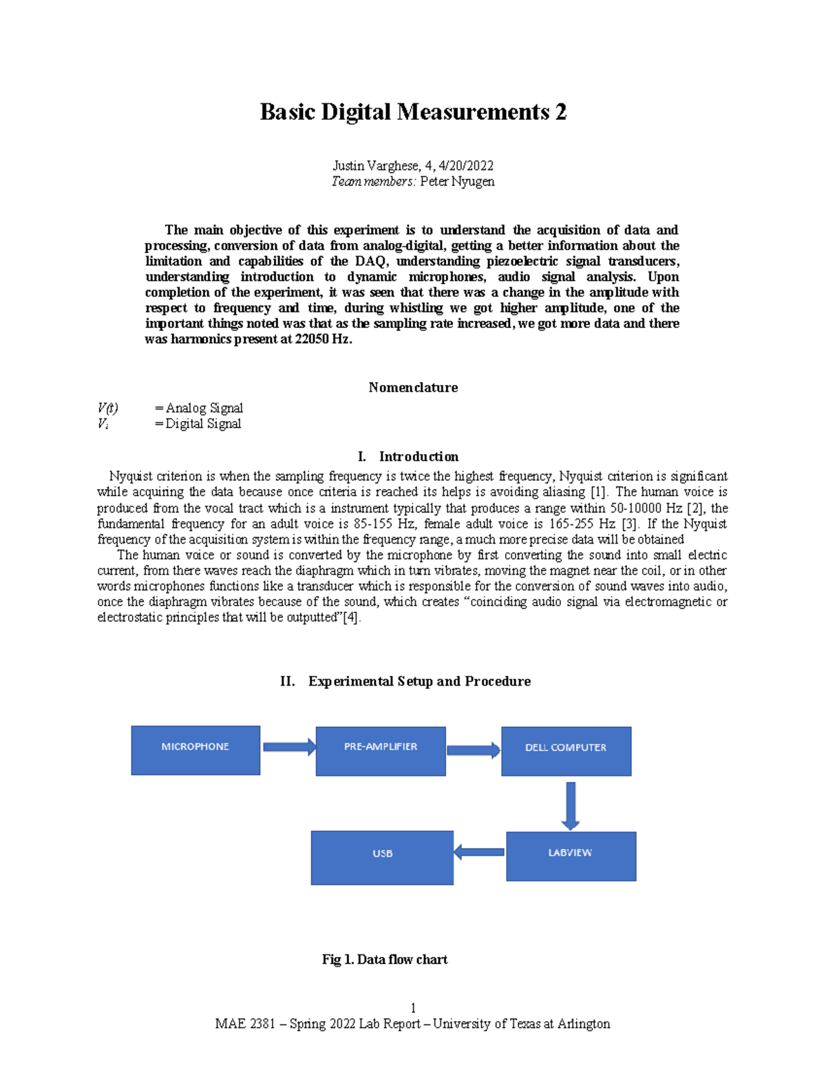 AIAA Report Template for MAE 2381 Fall 2021 - Basic Digital ...