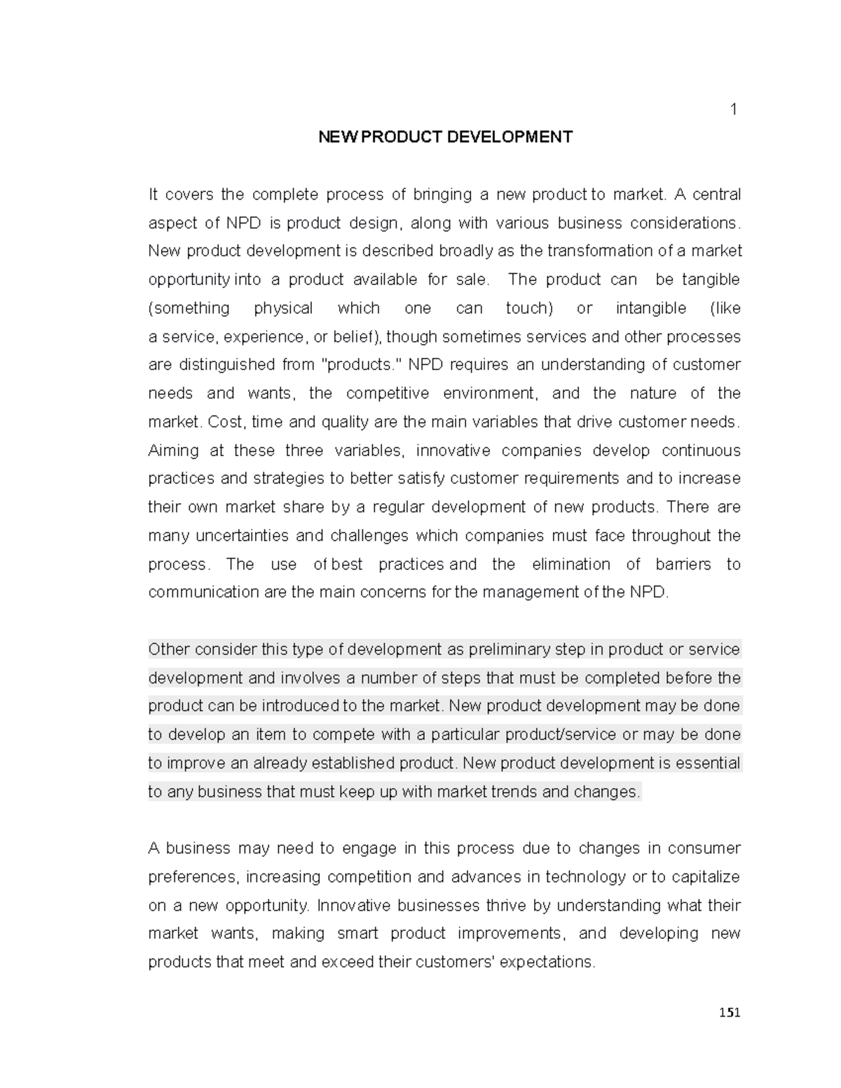 Nissan USA Case Analysis - 1 NEW PRODUCT DEVELOPMENT It covers the ...