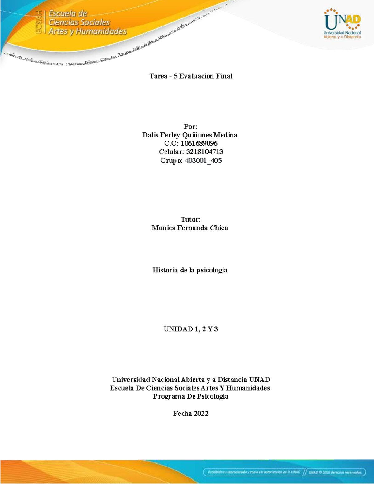 Historia Psicologia - m bhigfdrsrtdyuiyu ghjhgyf hgffhj ghhjh - Tarea ...