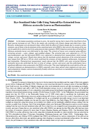 See 2020 IOP Conf. Ser. Earth Environ - IOP Conference Series: Earth ...