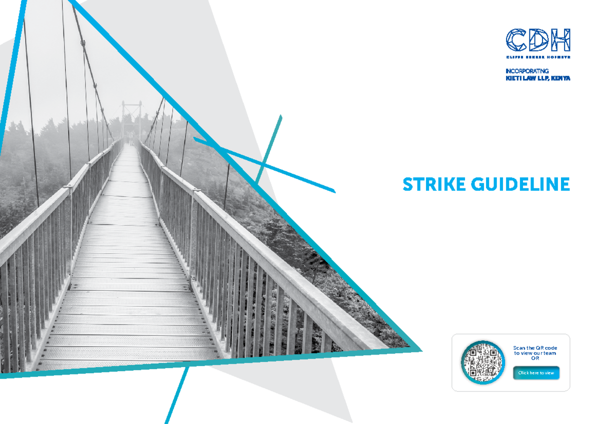 Employment-Strike-Guideline - STRIKE GUIDELINE Scan the QR code to view ...