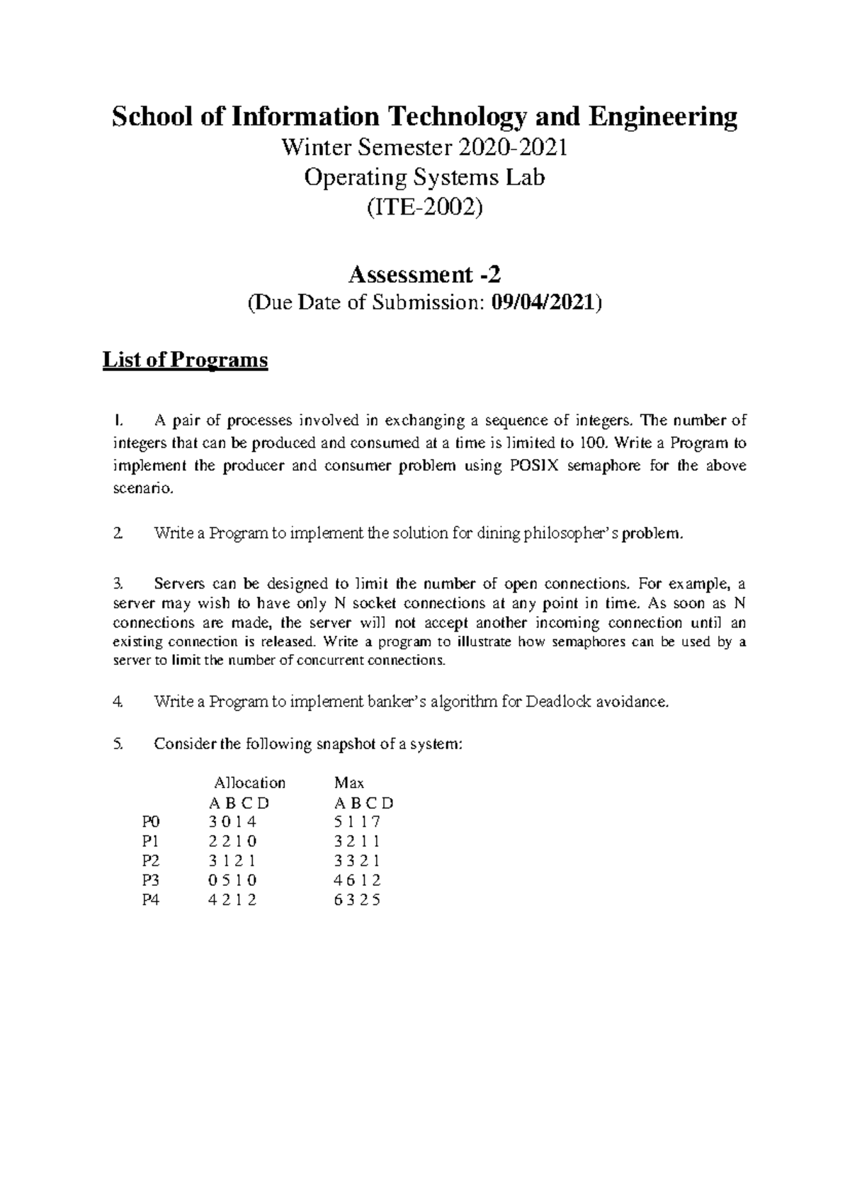 VL2020210503470 AST03 - School of Information Technology and Engineering Winter Semester 2020 ...