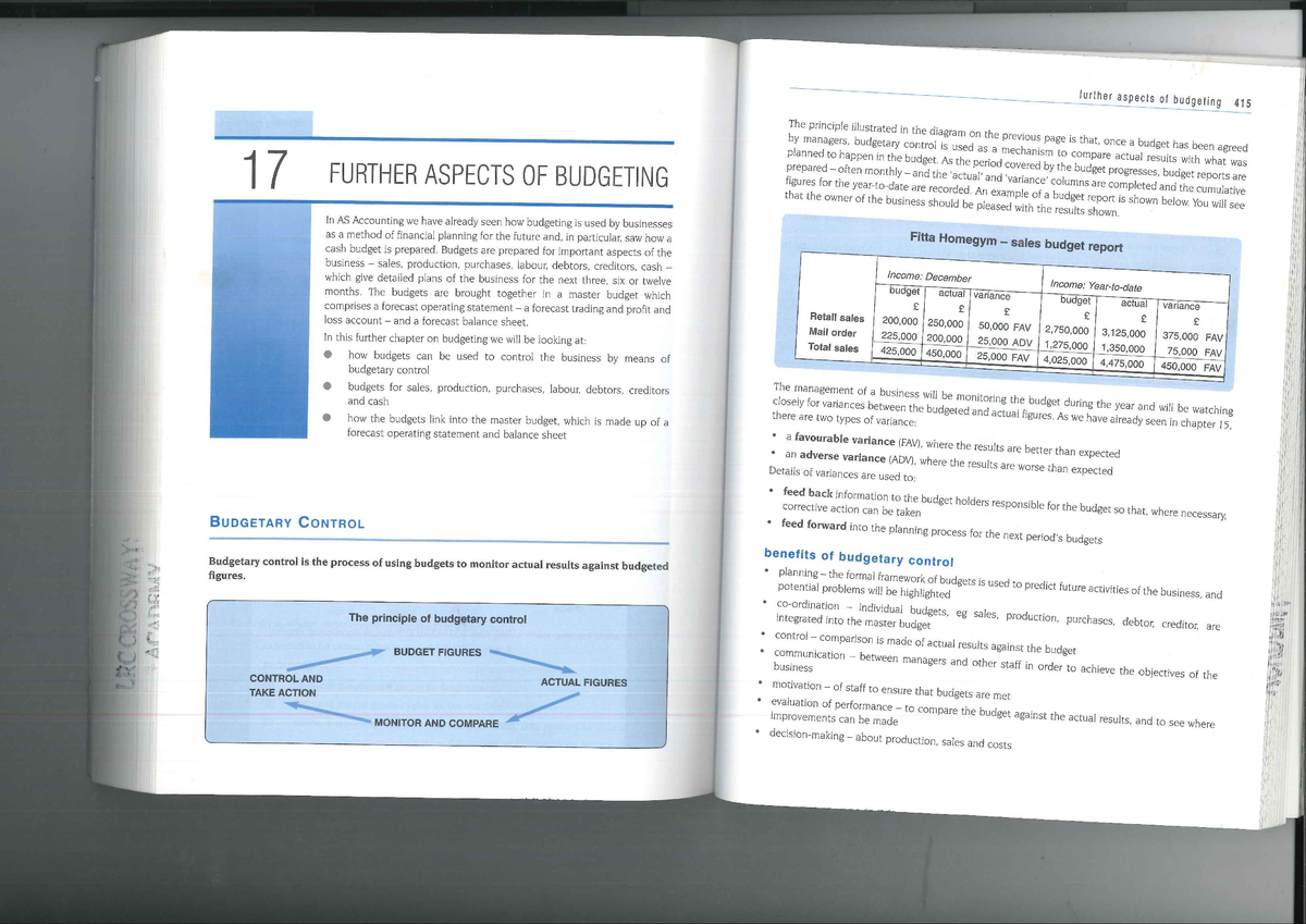 Budget P4 P5 M3 - General assignment for the year - Studocu