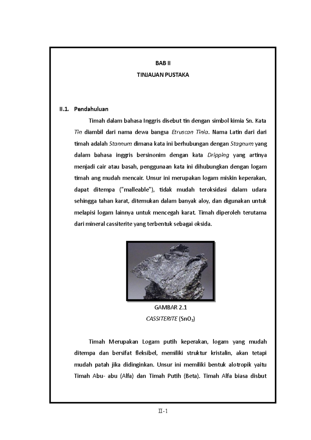 pembahasan mengenai peleburan logam - BAB II TINJAUAN PUSTAKA II ...