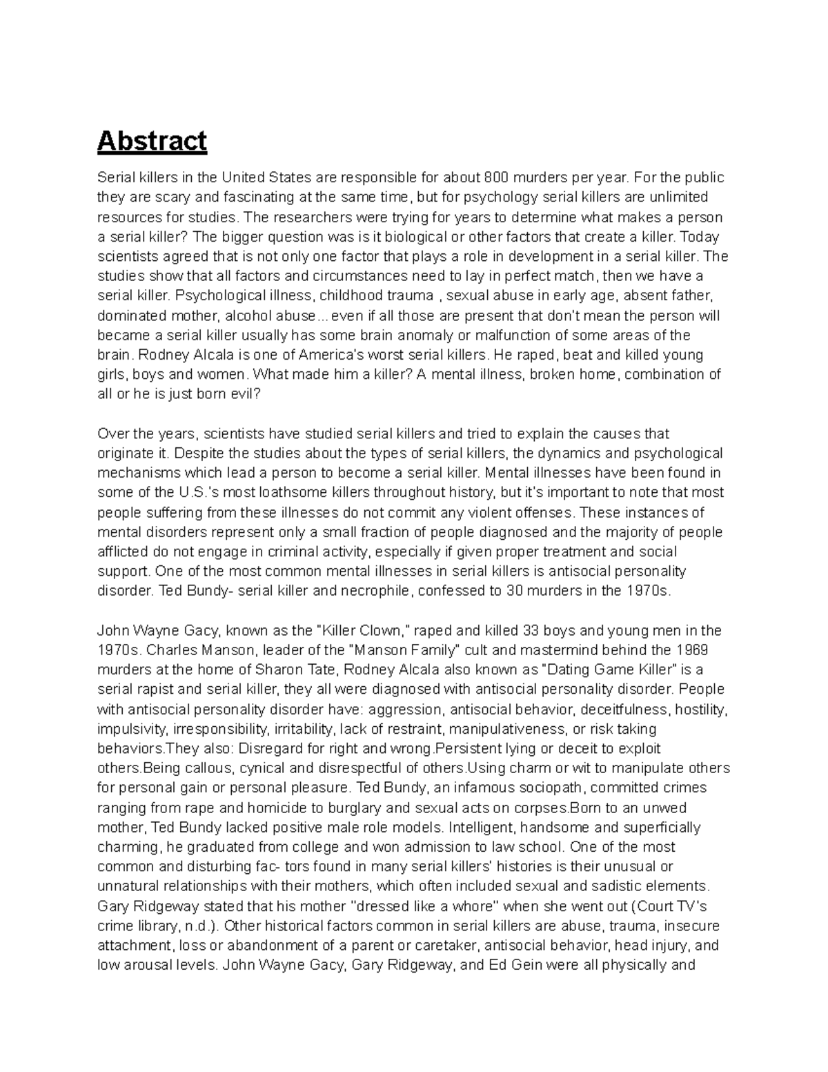 Rodney James Alcala As An American Convicted Rapist And Serial Murder ...