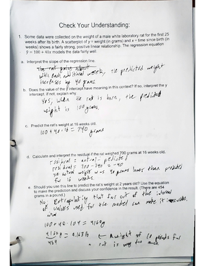 AP Statistics - Chapter 2 - Chapter 2 Two Variable Data 2: Introducing ...