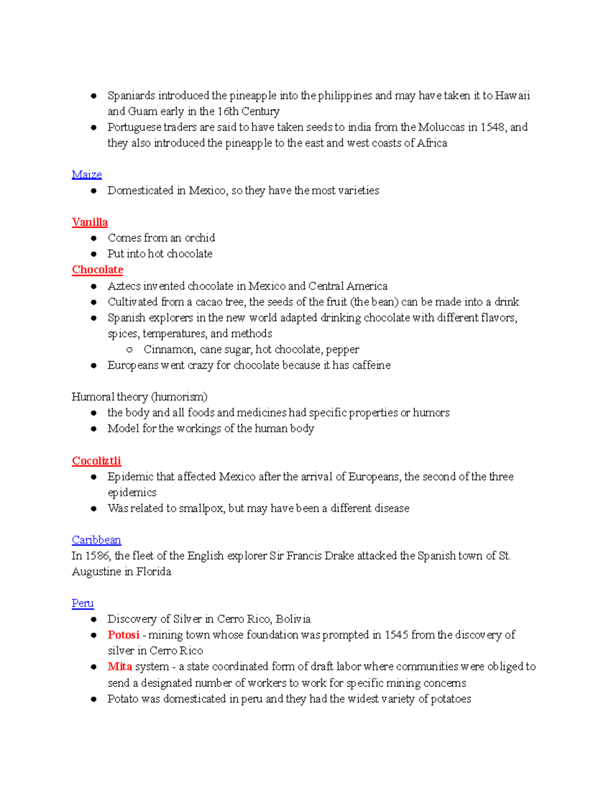 World Civilizations from 1500-1815 Lecture Three (page 3 and 4 ...