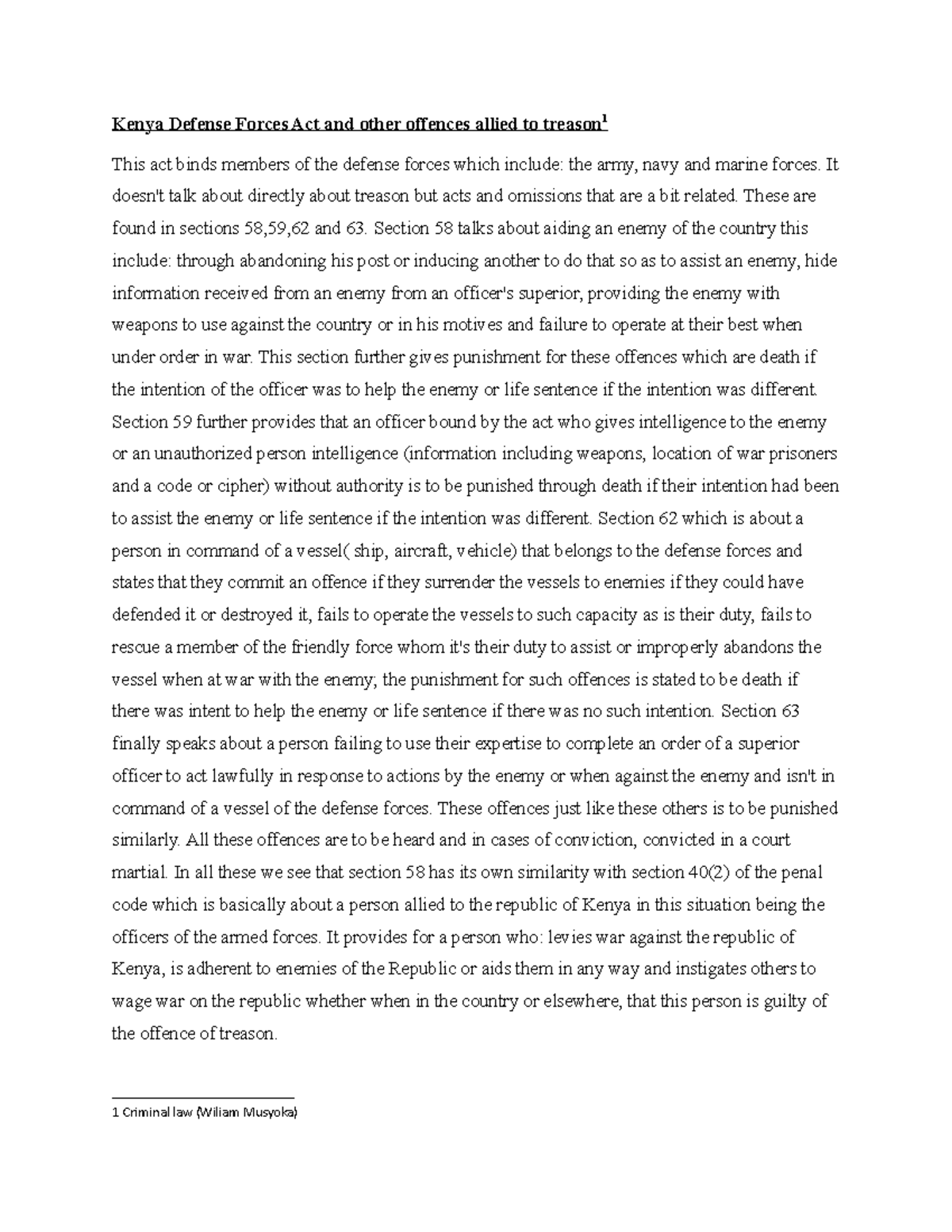 Kenya Defence F-WPS Office - Kenya Defense Forces Act and other ...