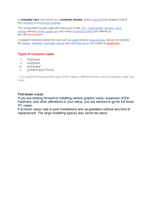 Grade 4 - introduction to computers - INSTRUCTIONAL PROCEDURES: Content ...