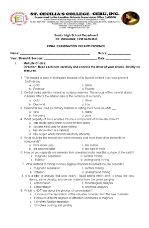 Science 10 - Q1 - M2 - Science 10 Science – Grade 10 Quarter 1 – Module ...