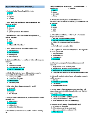 Histopathology- Histotech - HISTOPATHOLOGY & TECHNIQUES REVIEWER ...
