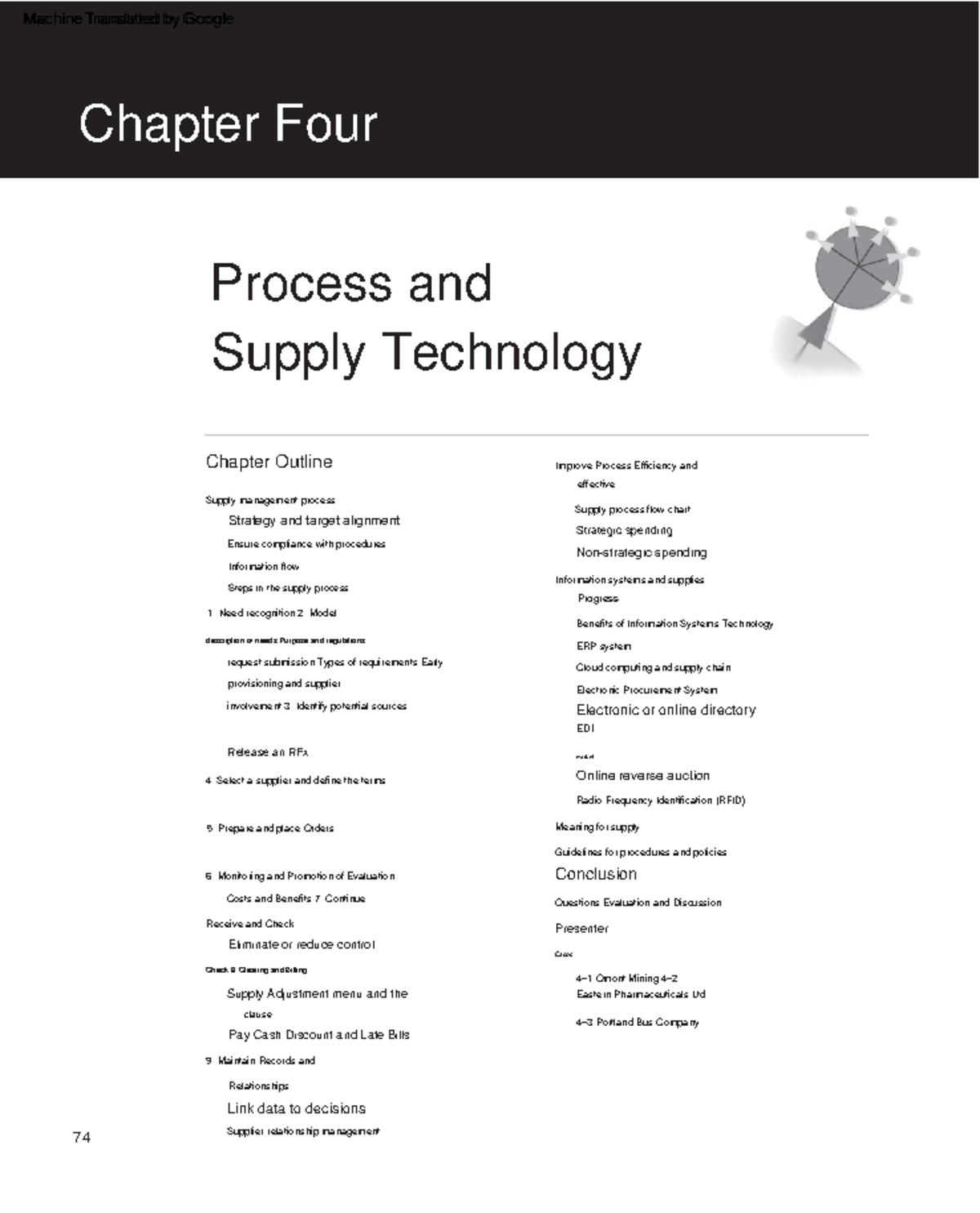 Psm Chapter 4 Supply Process And Technology 1 Chapter Outline Strategic Spending Steps In