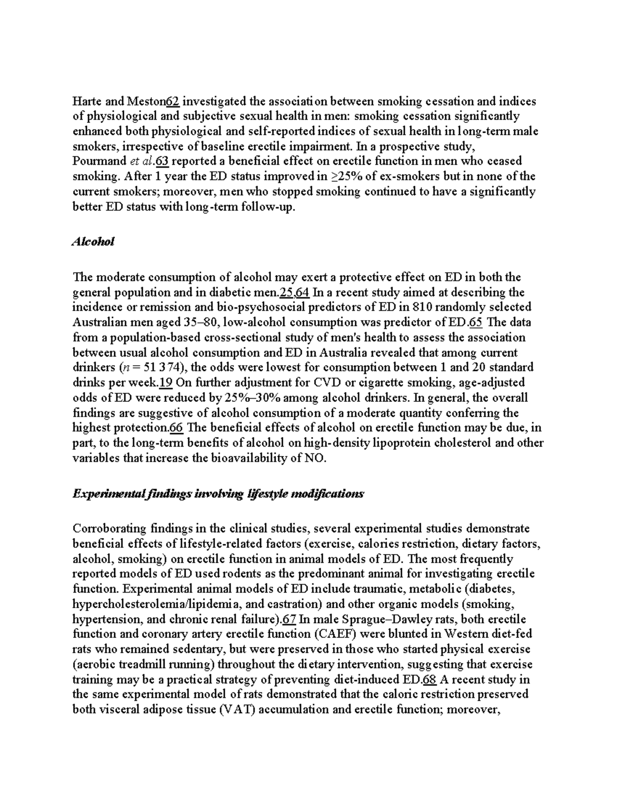 CCC 2 - n.a - Harte and Meston62 investigated the association between ...