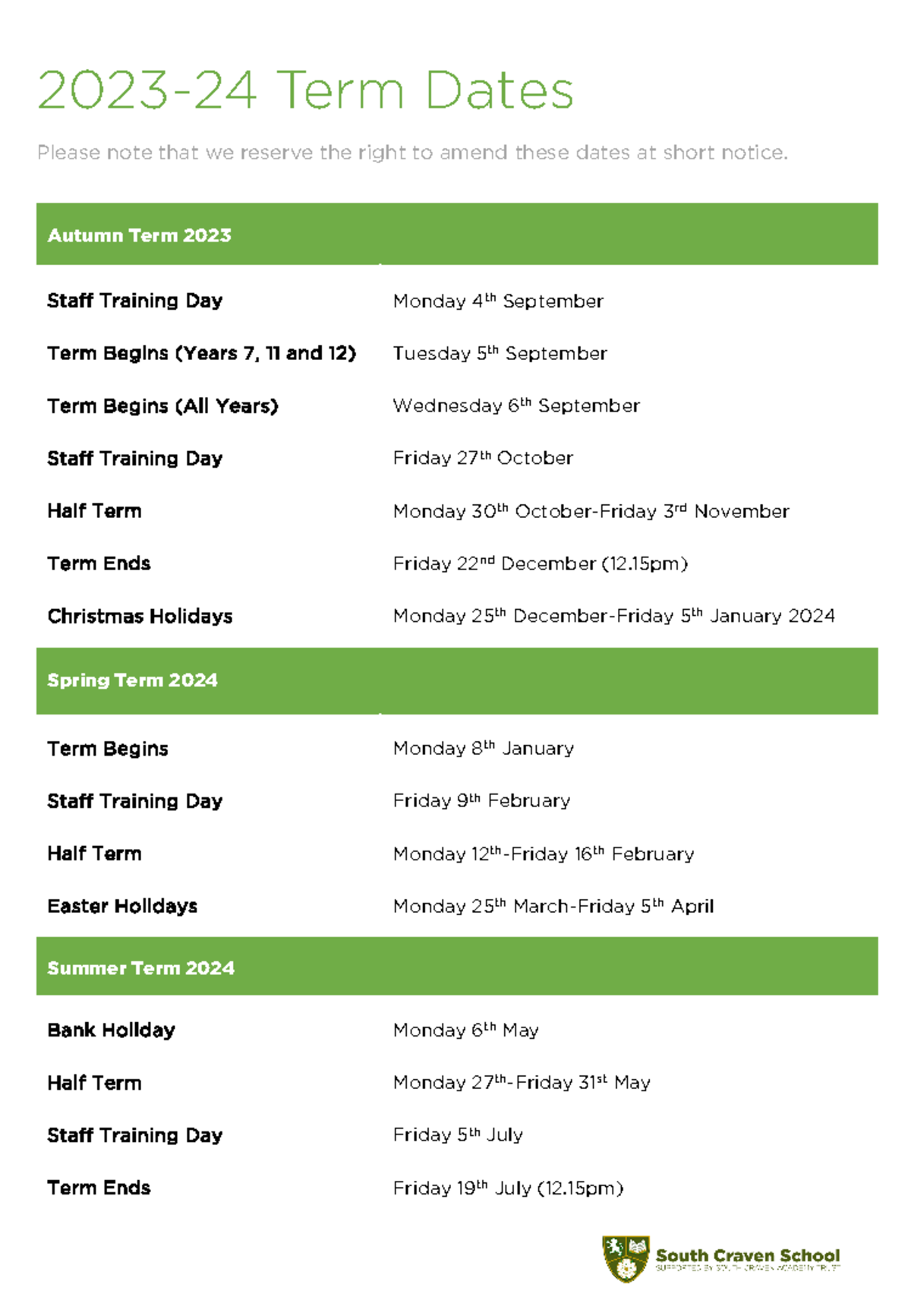 202324-term-dates - 2023-24 Term Dates Please note that we reserve the ...