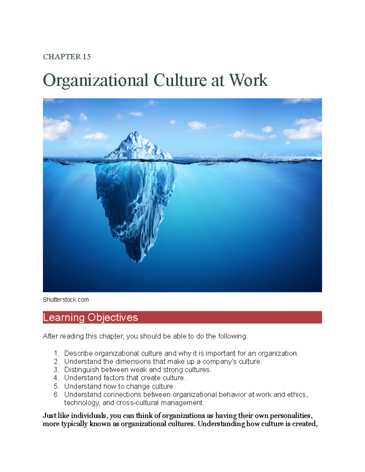 The Case of Costco - Organizational Culture at Work - Organizational ...
