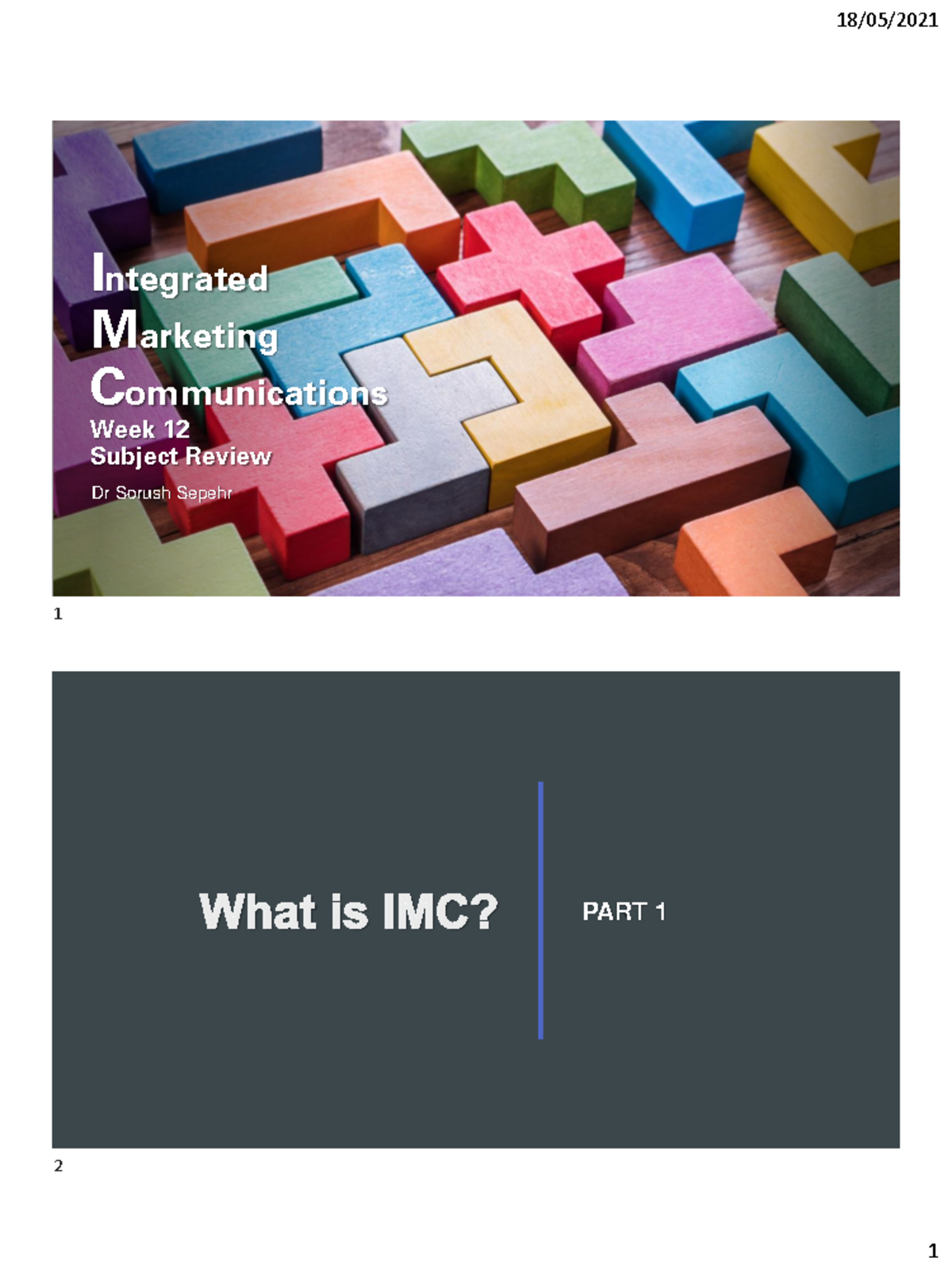 Week 12- Lecture 12 (Subject Review) - 024210 - Studocu