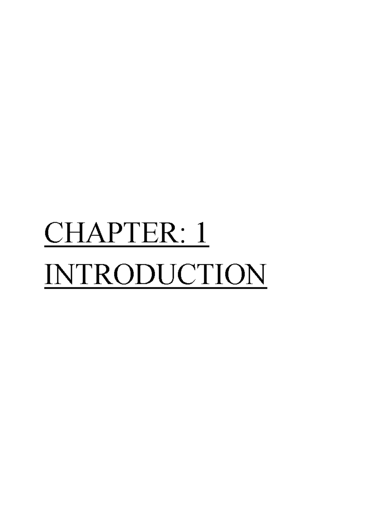 research methodolgy - CHAPTER: 1 INTRODUCTION “A STUDY ON CUSTOMER ...