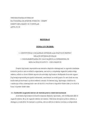 Management Operational-proiect - MANAGEMENT OPERATIONAL Proiect realizat de catre Nica Mihaela ...