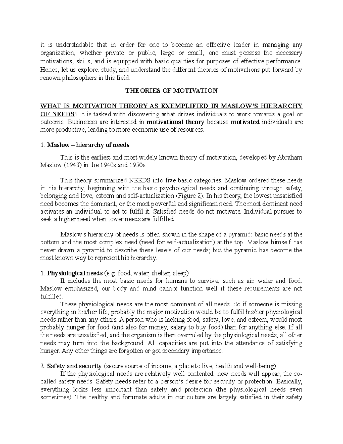 3 Cflm Lecture Notes 3 It Is Understadable That In Order For One To Become An Effective
