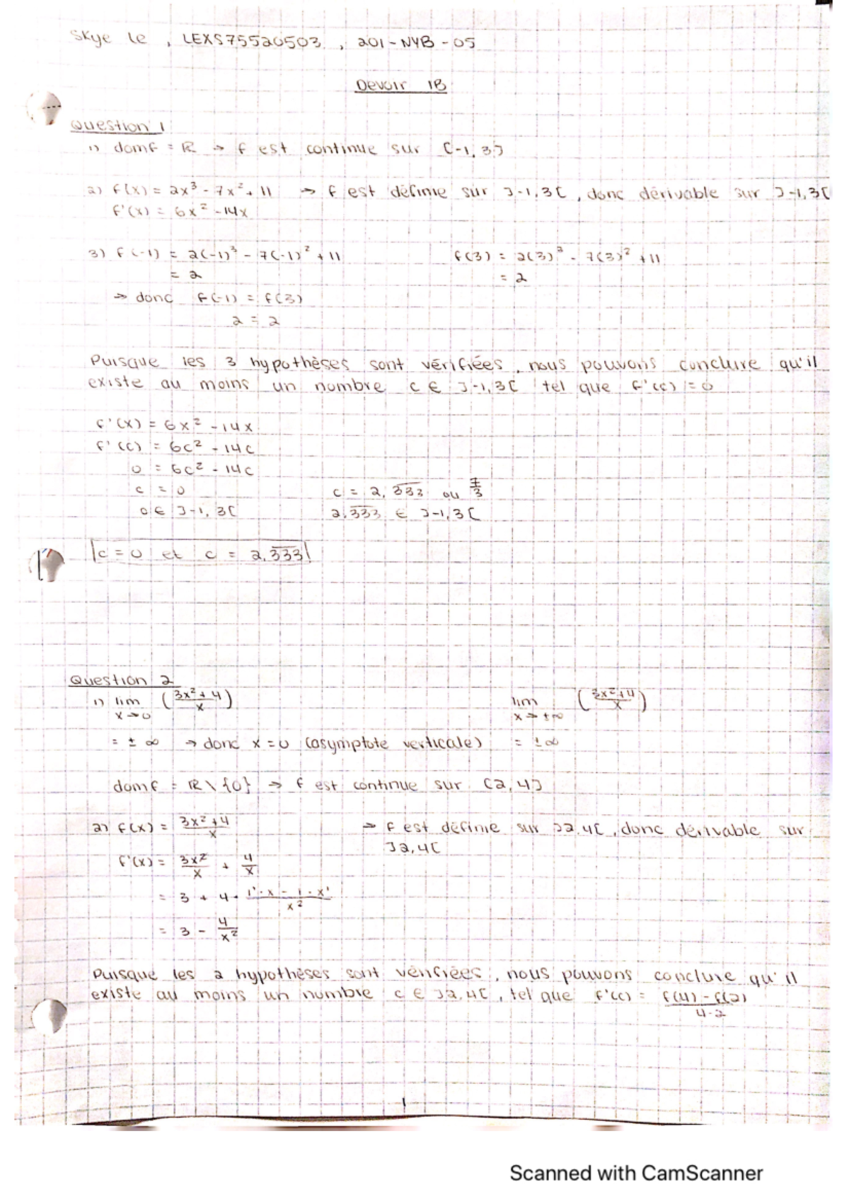 Devoir 1b - 201-NYB-05 - Studocu