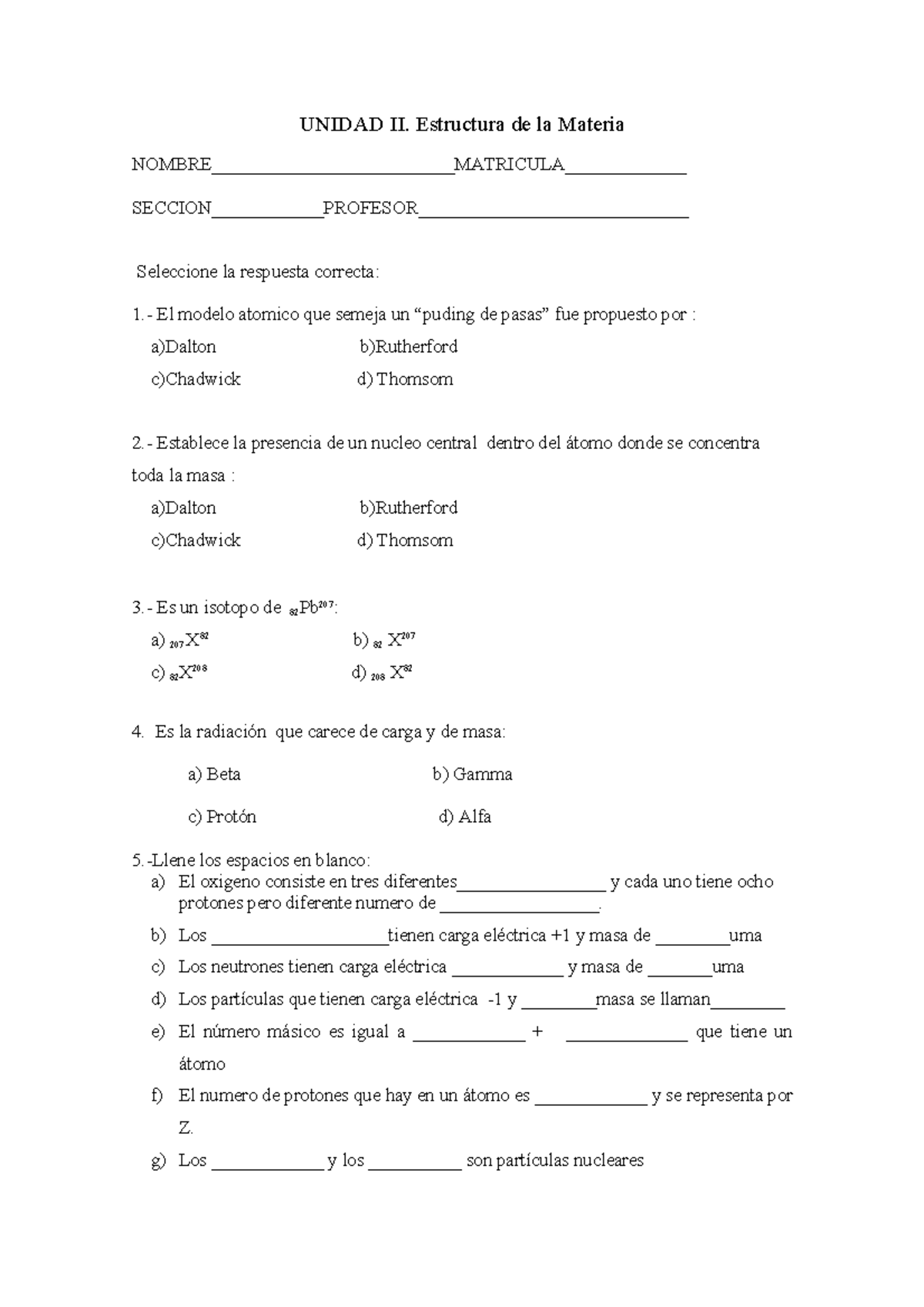 Unidad 2 - Es un excelente desarrollo para tus clases. - UNIDAD II ...