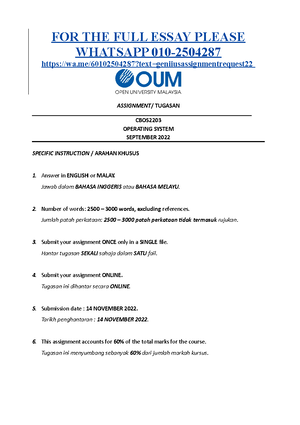 OPM Sample Assignment-4 - COURSE/UNIT INFORMATION Course MBA – UCAM ...