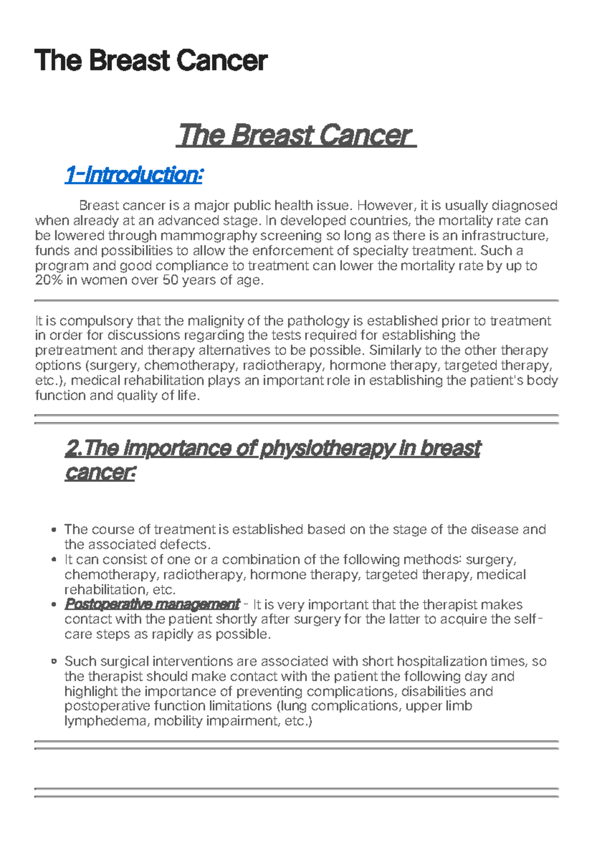 The breast cancer 1655934921461 - The Breast Cancer The Breast Cancer 1 ...