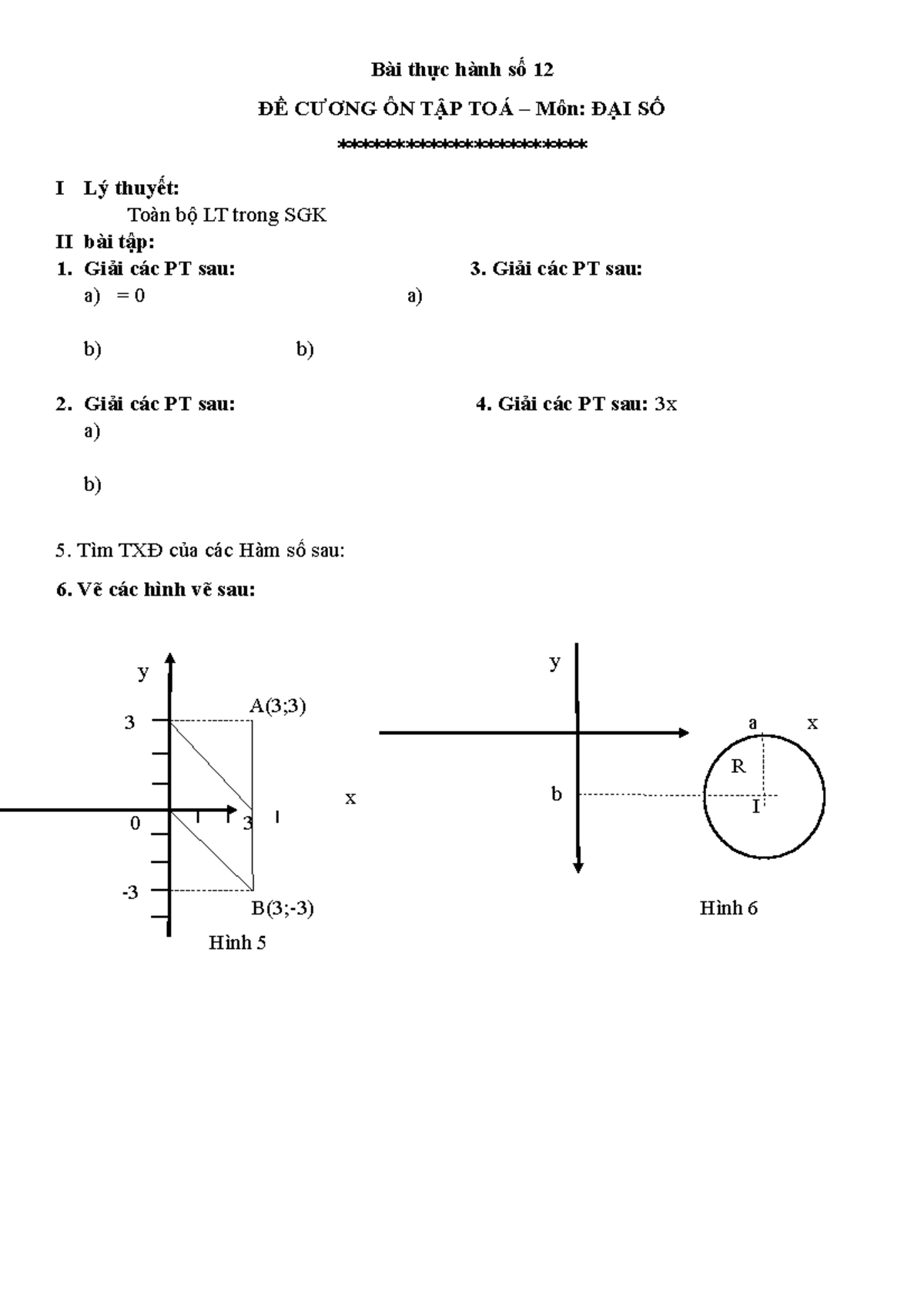 Module 3 - Nguyen NGOC HAN - 22732010 80473 - A(3;3) B(3;-3) 3 - 0 3 x ...