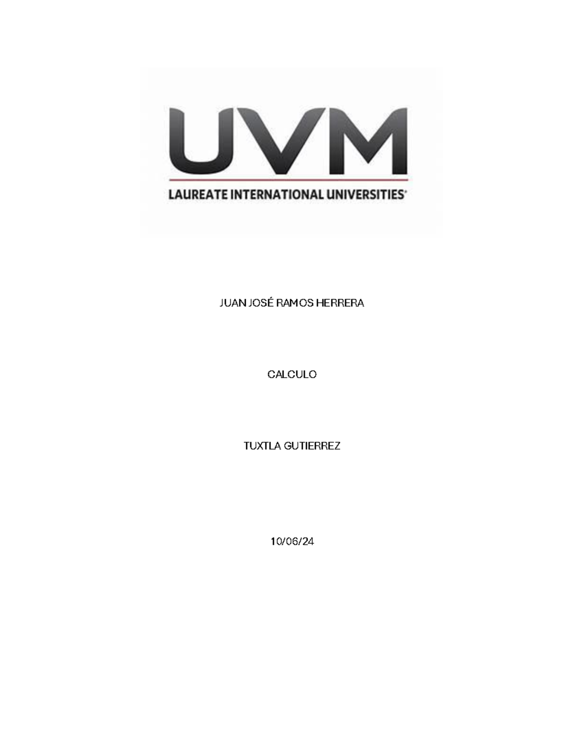 Calculo act7 JJRH - act 7 - UVM LAUREATE INTERNATIONAL UNIVERSITIES ...