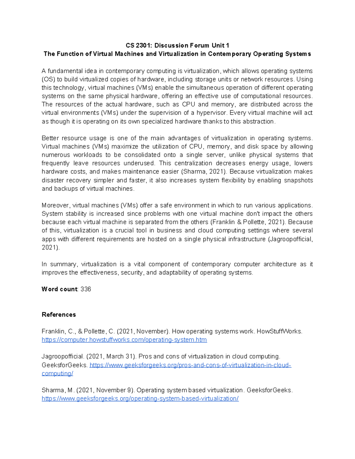 CS 2301 DF UNIT 1 - Instructions for submission (CYCLOMATIC/MCCABE ...