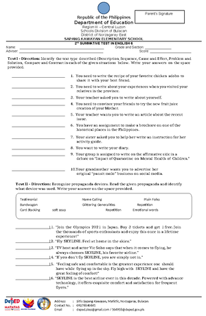 Telling Time LP - Detailed Lesson Plan in Math 2 - A DETAILED LESSON ...