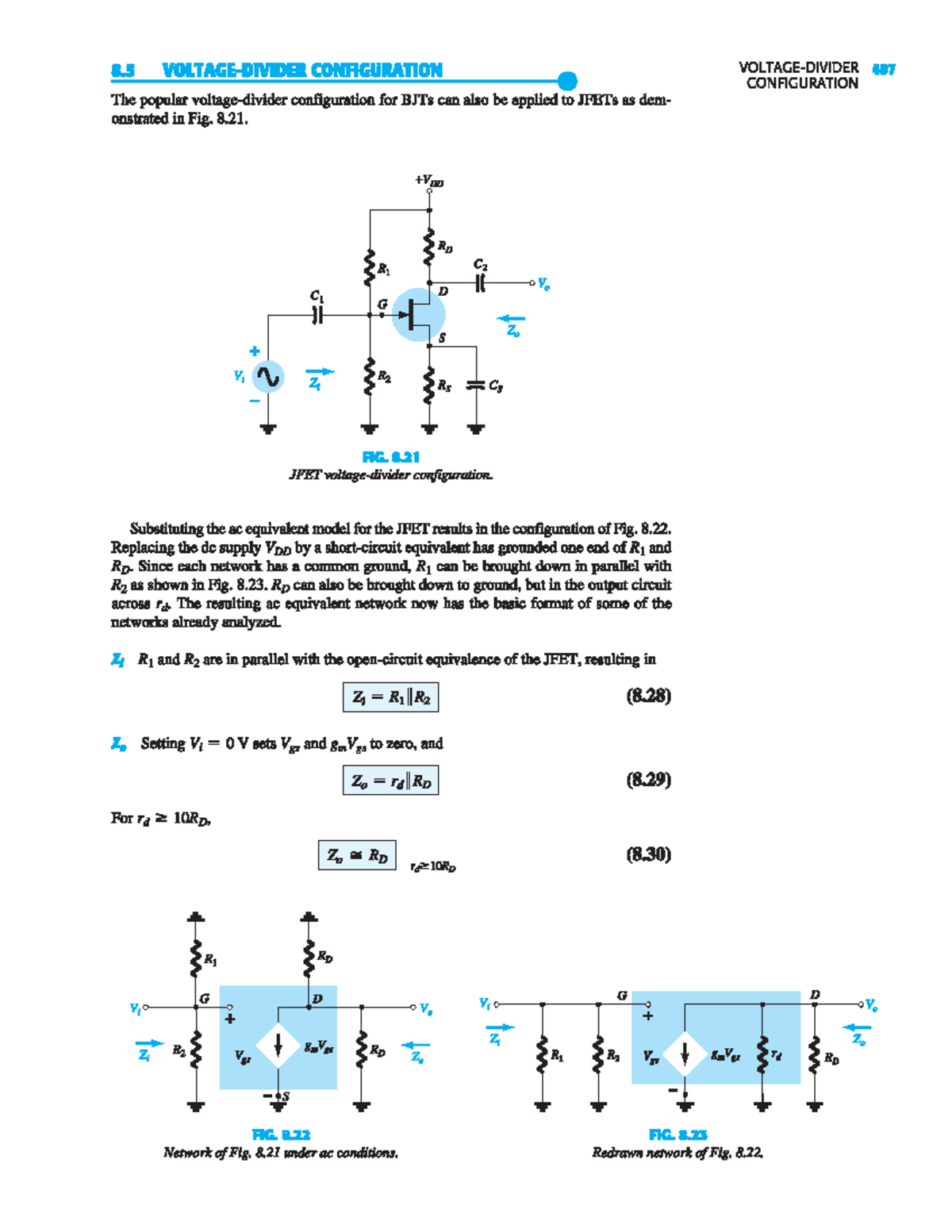 Voltage- Divider Configuration - Electronic Circuit: devices and ...