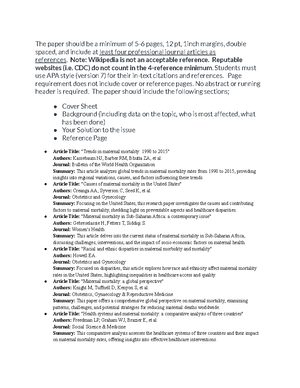 Bi-weekly response #1 - bi-weekly assignments - Stacey Prevalus Dr ...